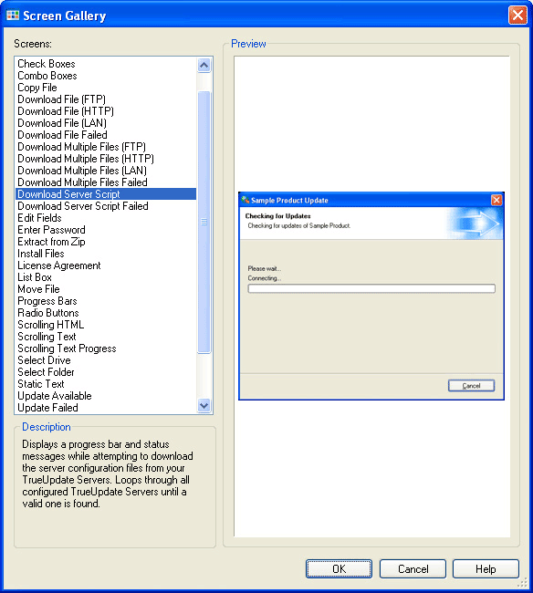 TrueUpdate Screenshots - Indigo Rose Software