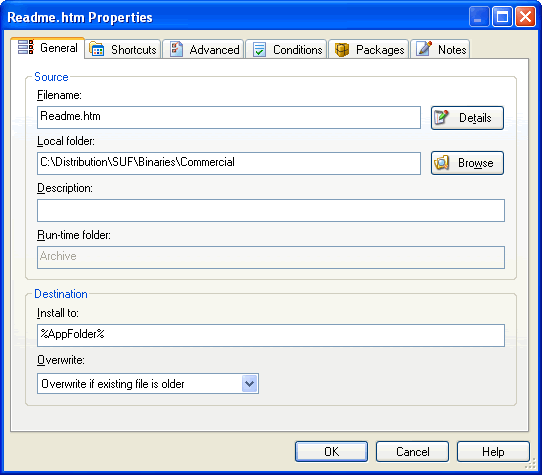 Setup Factory Screenshots - Indigo Rose Software
