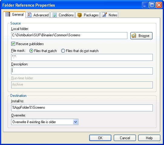 Setup Factory Screenshots - Indigo Rose Software