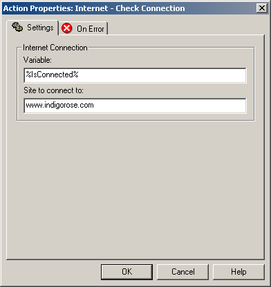 Opening a web page in the user's default browser