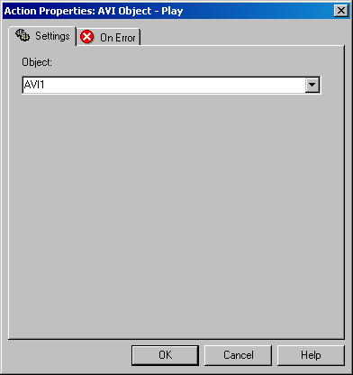 Loading and playing a different AVI