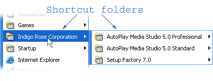 Shortcut Folders