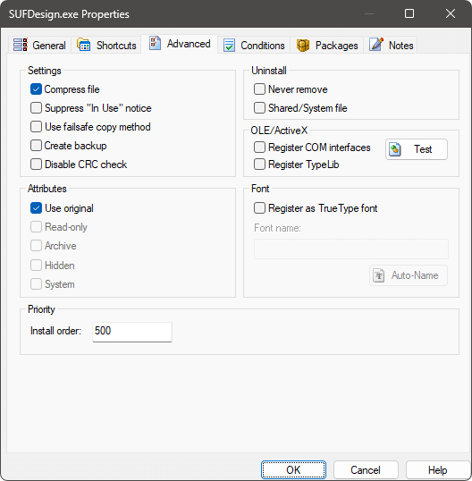 Setup Factory Screenshots - Indigo Rose Software